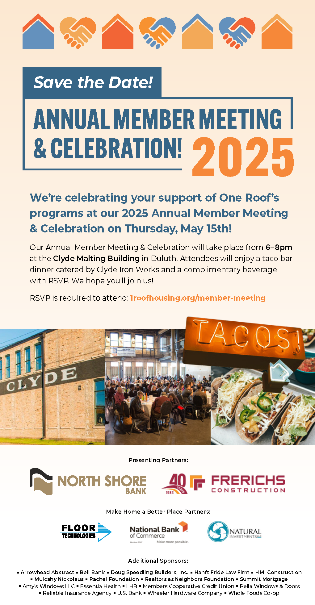 2025 Annual Member Meeting & Celebration – One Roof Community Housing